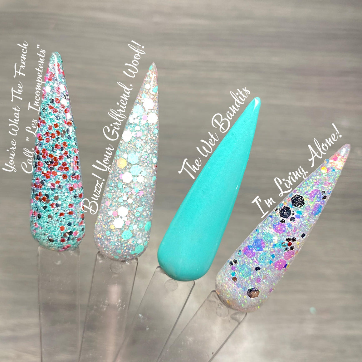 You're what the French call "les incompetents", Buzz! Your Girlfriend ...