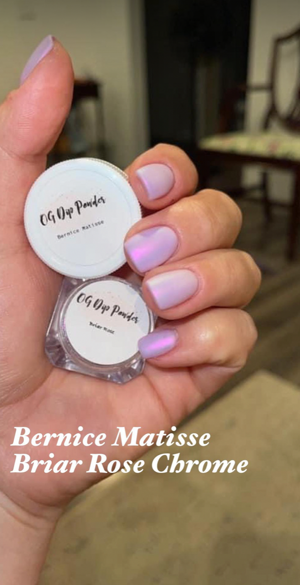 Briar Rose Chrome Powder – OG Dip Powder