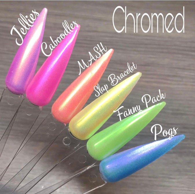 Chrome Neon Dip Powder- Please Read Description before Purchasing – OG ...