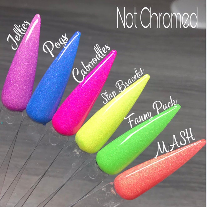 Chrome Neon Dip Powder- Please Read Description before Purchasing – OG ...